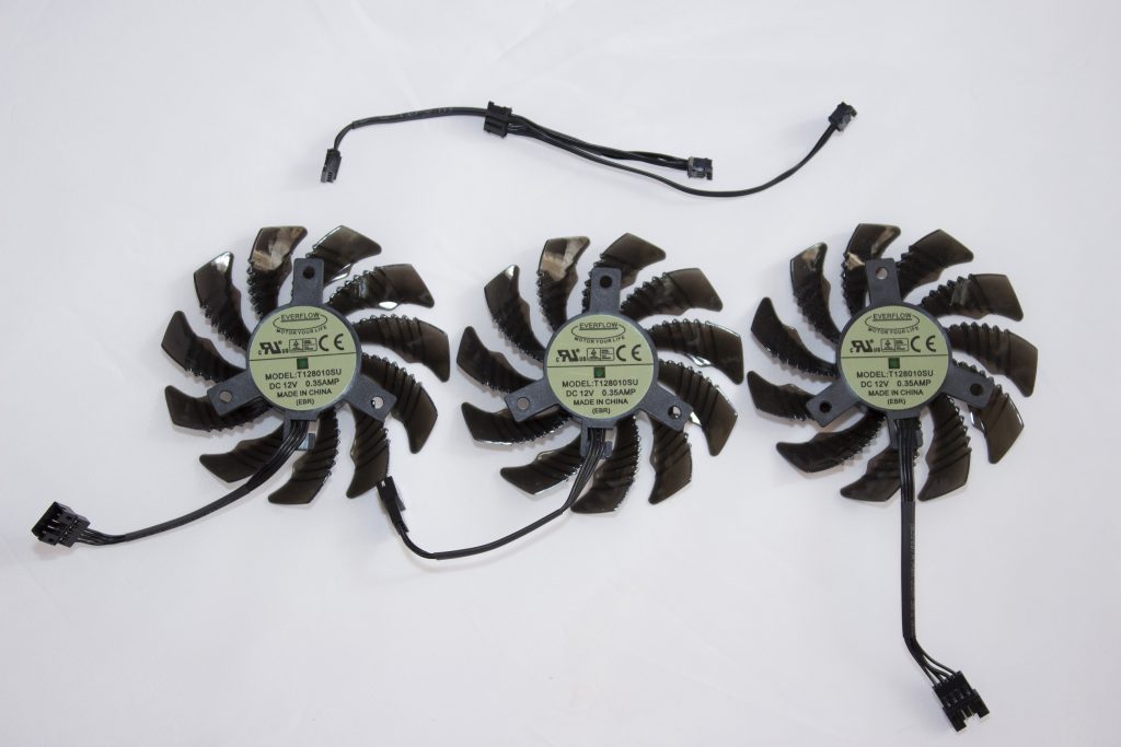 75mm Gigabyte T128010SU fan set – Teutonick