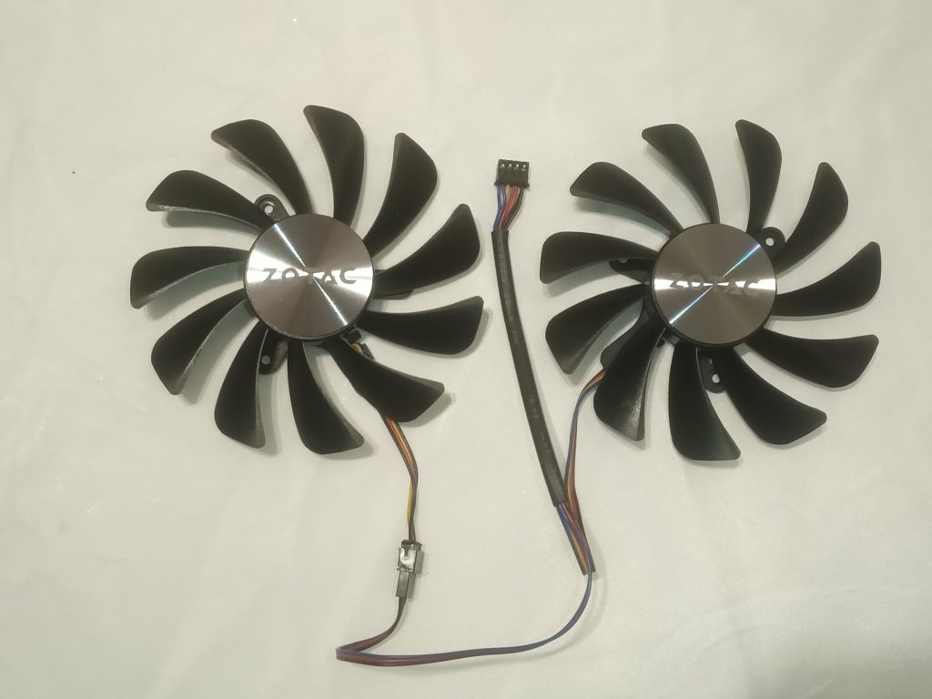 95mm Zotac Geforce GTX 1070Ti, 1080Ti AMP Fan Set – Teutonick