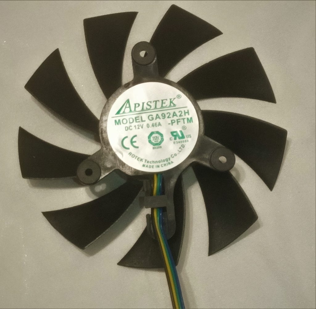 87mm Zotac fan set GA92A2H – Teutonick