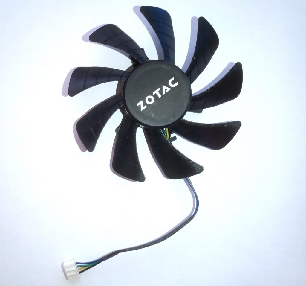 85mm Zotac GTX Replacement Fan T129215SH – Teutonick