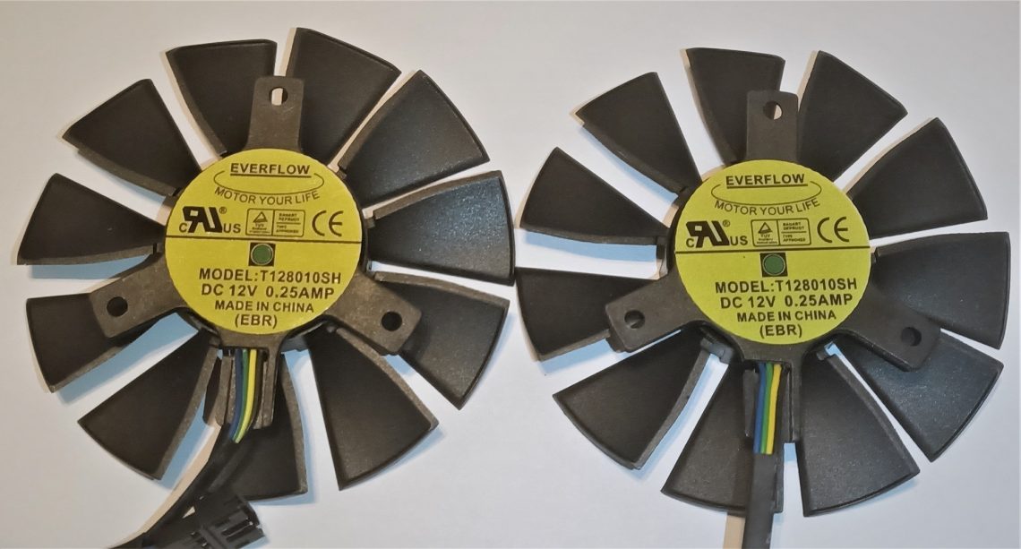 75mm Asus GTX and RX Fan Set – Teutonick