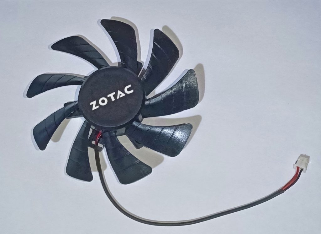 85mm Zotac GTX 1050 and 1050 Ti Mini Fan – Teutonick