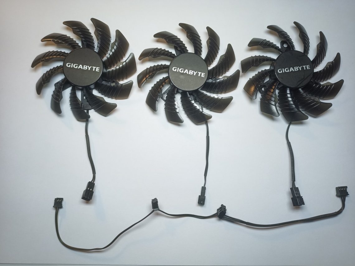 75mm Gigabyte GTX970 and R9 Series Fan Set – Teutonick
