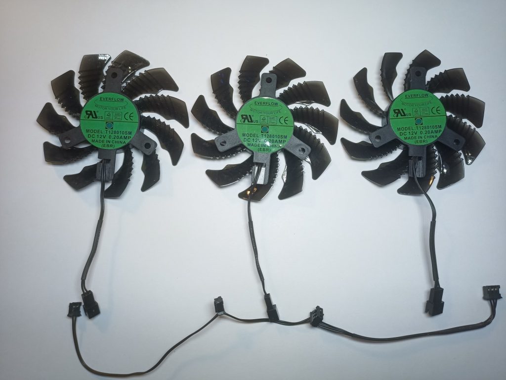 75mm Gigabyte GTX970 and R9 Series Fan Set – Teutonick