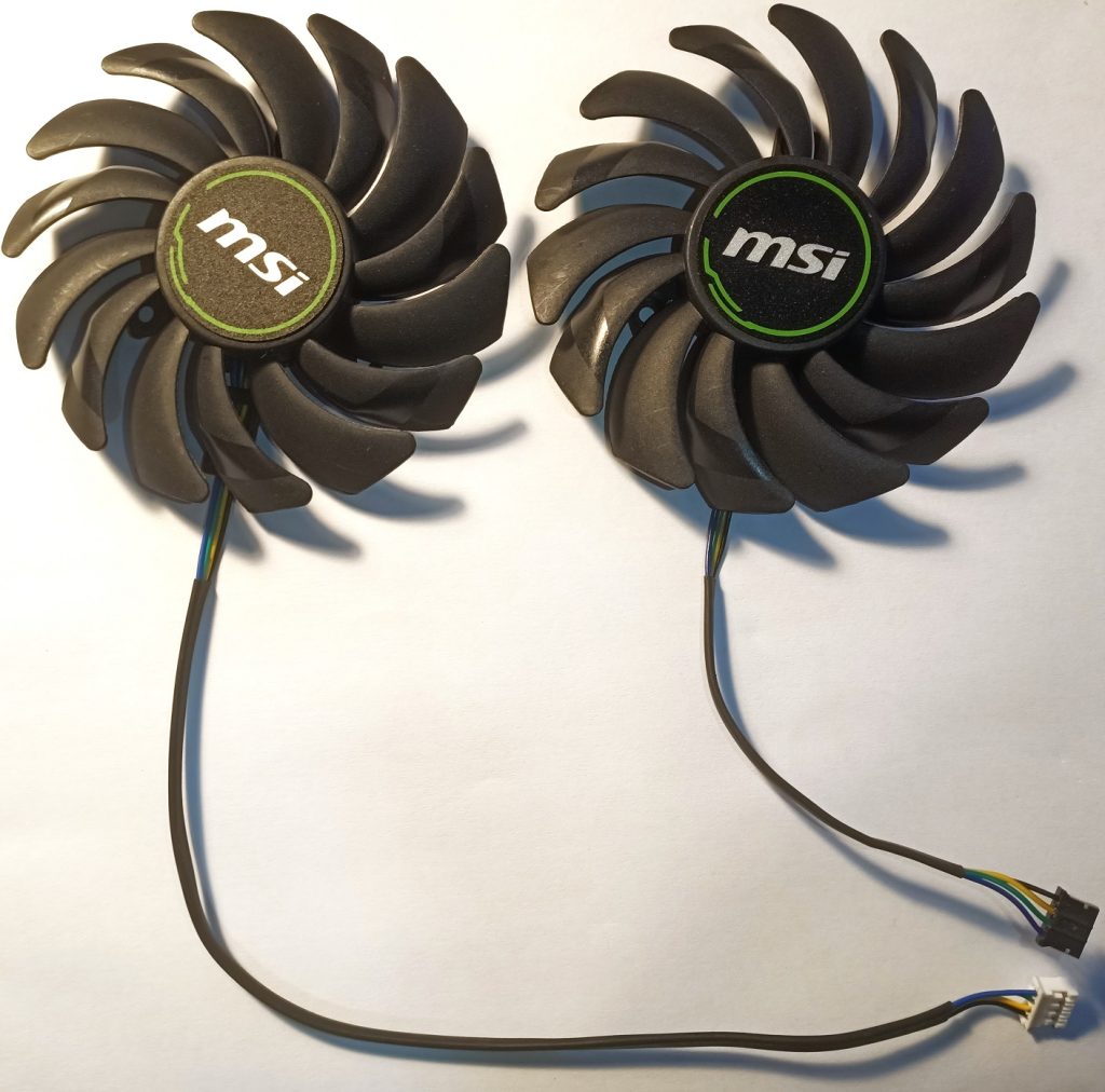 87mm MSI RTX20 Ventus Fan Set – Teutonick