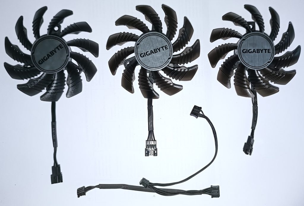 78mm Gigabyte RTX30 / RX6 Series Fan Set – Teutonick