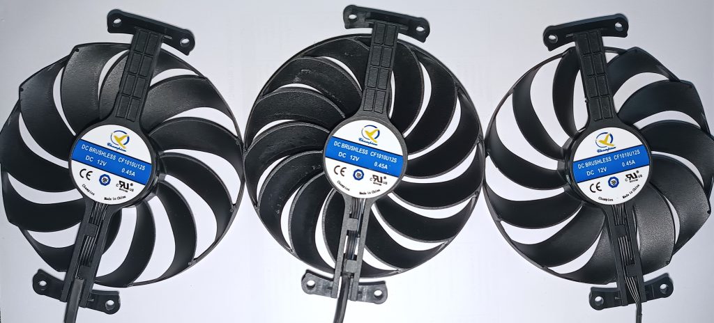 95mm Asus ROG Strix RTX30 Series Fan Set – Teutonick