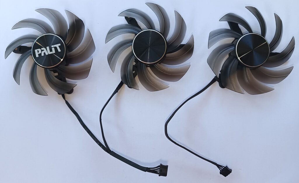 82mm Palit RTX30 Series Gaming Pro Fan Set – Teutonick